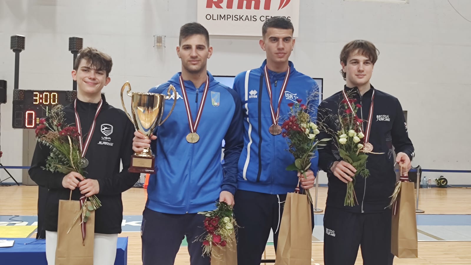 COPPA DEL MONDO UNDER 20 DI SPADA MASCHILE – È SUBITO ITALIA: SIMONE ...