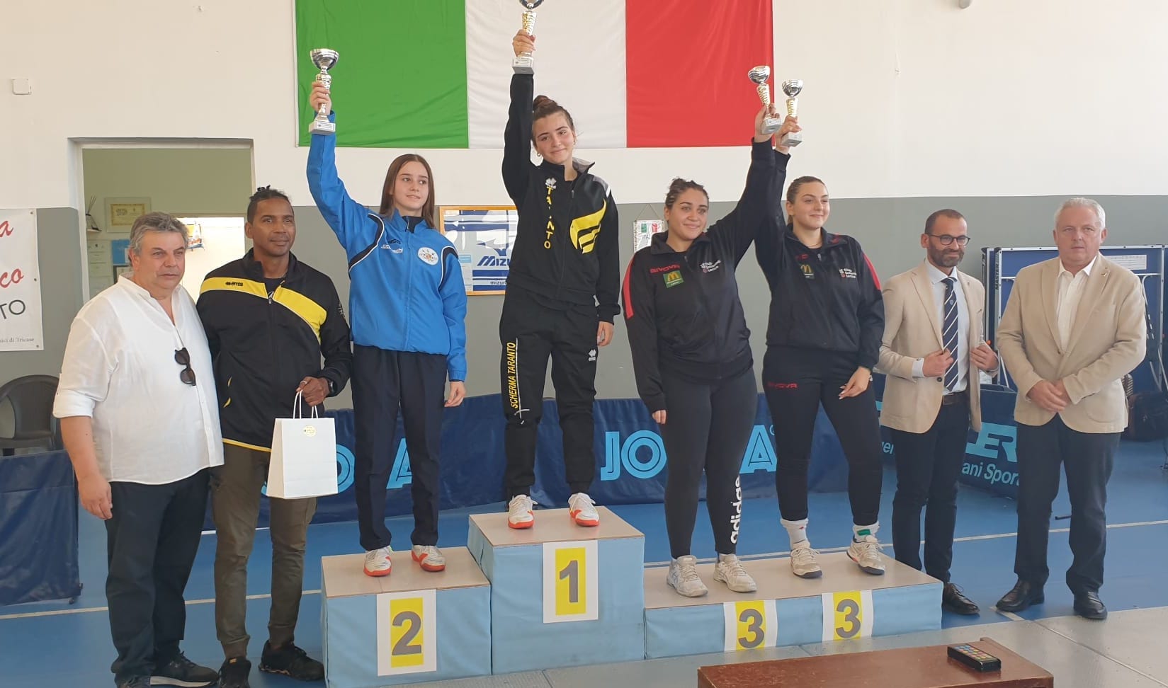 SPADA CADETTI E GIOVANI, I RISULTATI DI CAPRARICA DI LECCE - Federscherma Puglia